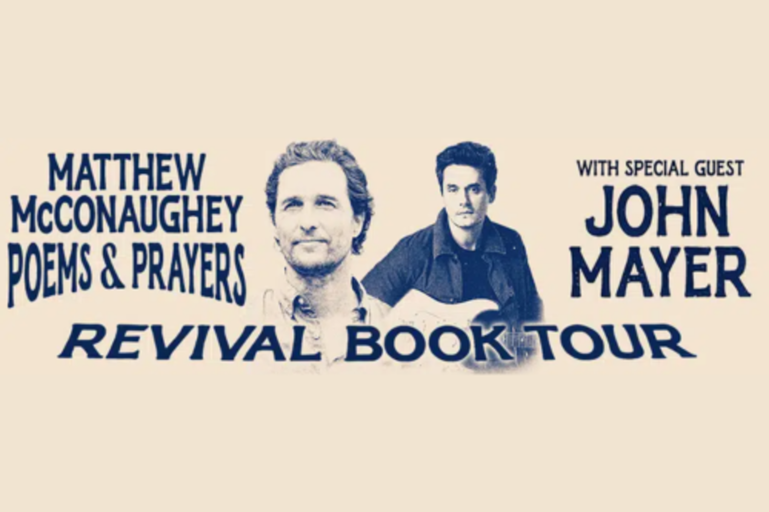Matthew McConaughey - Poems & Prayers: Revival Book Tour with Special ...